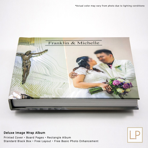 Rectangle Image Wrap Album | Lucky Prints