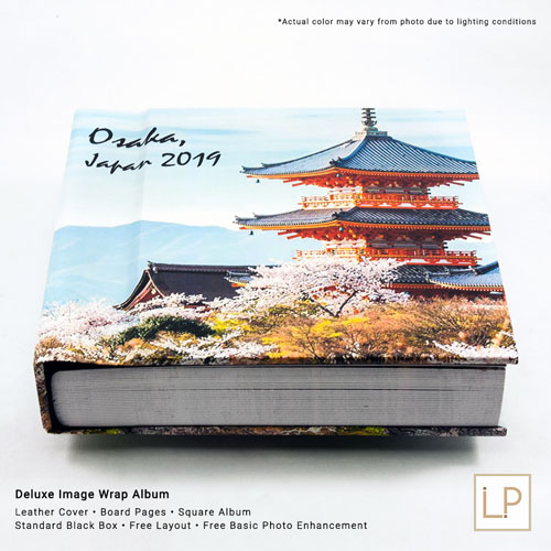 Square Image Wrap Album | Lucky Prints